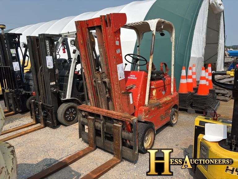 HYSTER S50C FORKLIFT, NON RUNNER - Hess Auctioneers