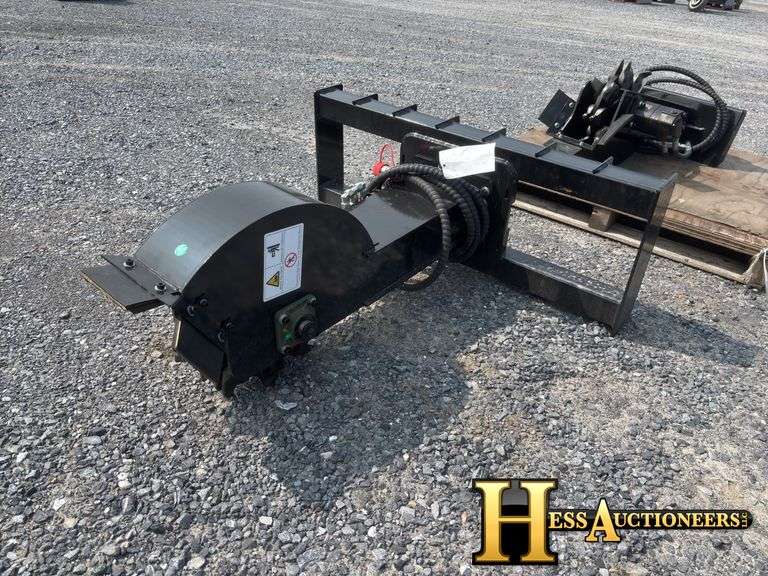 2025 GIYI STUMP GRINDER SKID STEER ATTACHMENT - Hess Auctioneers