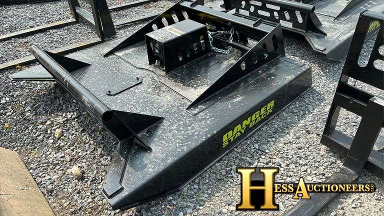 2025 MID STATE 72" BUSH HOG SKID STEER ATTACHMENT - Hess Auctioneers