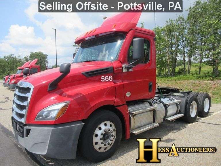 2021 FREIGHTLINER CASCADIA T/A DAYCAB - Hess Auctioneers