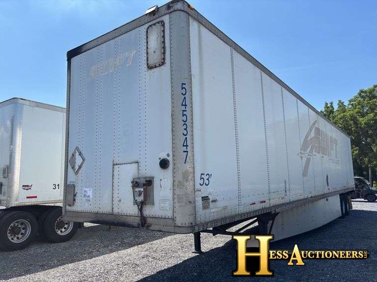 2003 WABASH 53' VAN TRAILER - Hess Auctioneers