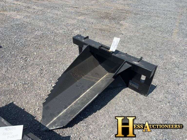 2025 MID STATE SPADE BUCKET SKID STEER ATTACHMENT - Hess Auctioneers