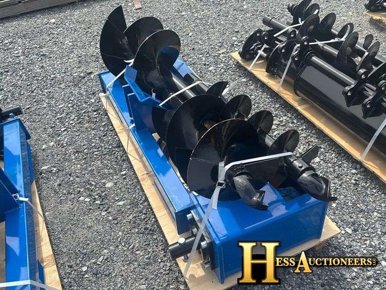 2025 GIYI AUGER SKID STEER ATTACHMENT - Hess Auctioneers