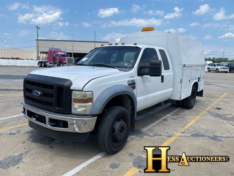 2008 FORD F450 UTILITY TRUCK - Hess Auctioneers