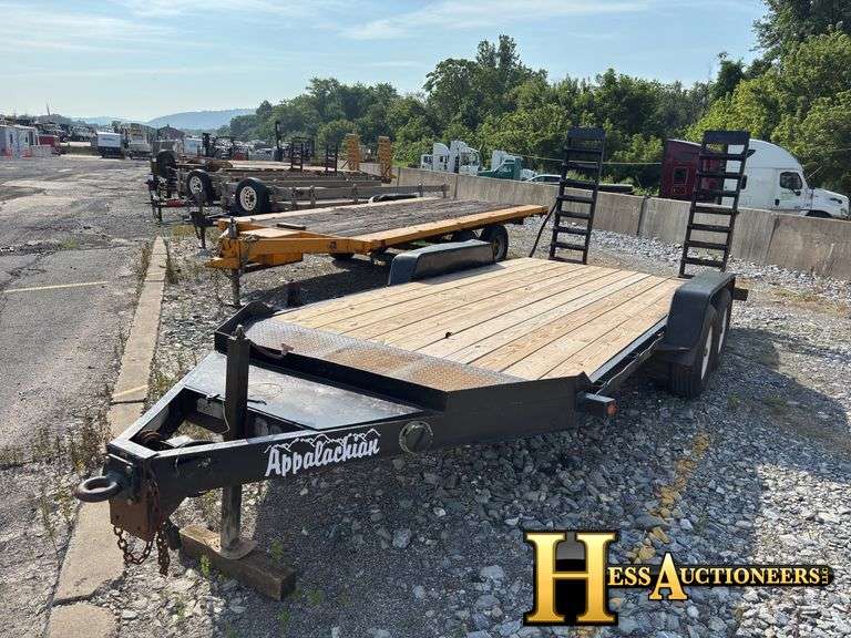 2016 APPALACHIAN 22' TAG TRAILER - Hess Auctioneers