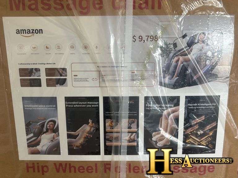 2025 IR IRMC MASSAGE CHAIR - Hess Auctioneers
