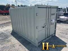 10' STORAGE CONTAINER - Hess Auctioneers