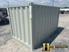 10' STORAGE CONTAINER - Hess Auctioneers