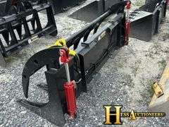 2025 MID STATE 78" E SERIES ROOT RAKE SKID STEER ATTACHMENT - Hess Auctioneers