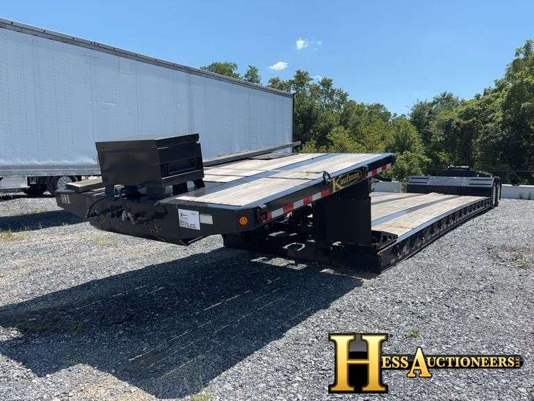2023 KAUFMAN 48' LOWBOY TRAILER - Hess Auctioneers