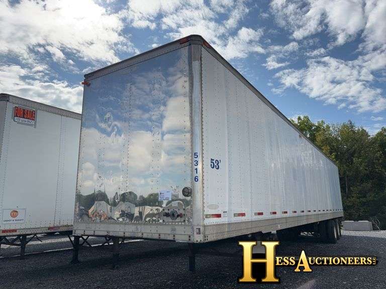 2002 TRAILMOBILE 53' VAN TRAILER - Hess Auctioneers