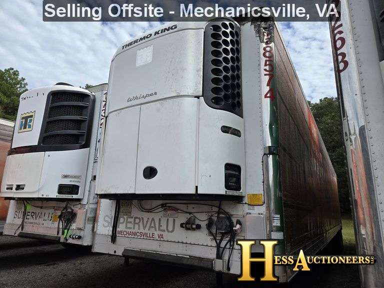 2015 UTILITY VSZRA 48' REEFER TRAILER - Hess Auctioneers