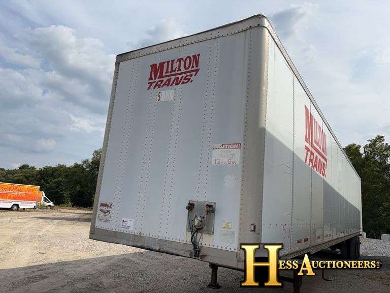 2003 WABASH DVCVHPC 53' VAN TRAILER - Hess Auctioneers