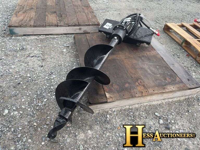 2025 GIYI AUGER SKID STEER ATTACHMENT - Hess Auctioneers