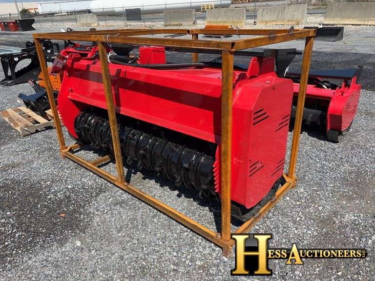2025 GIYI 72" GY-72 PRO MULCHER SKID STEER ATTACHMENT - Hess Auctioneers