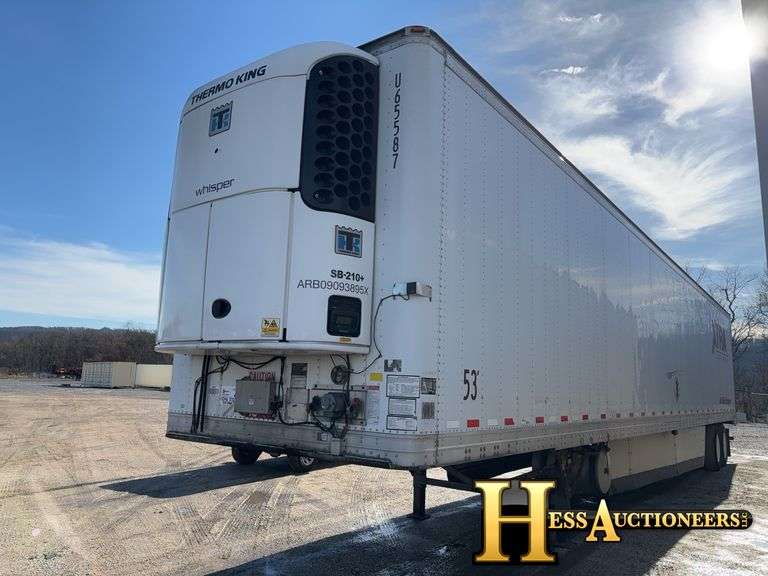 2010 GREAT DANE CTL111412053 53' REEFER TRAILER - Hess Auctioneers