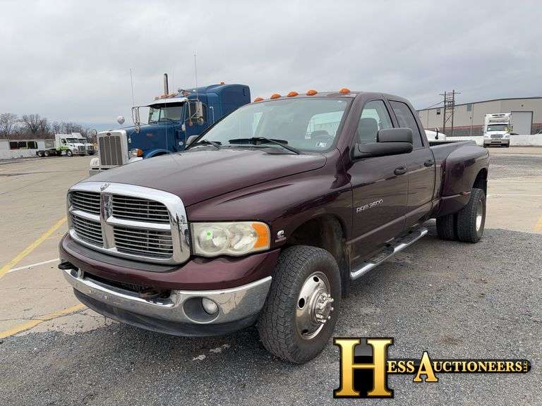 2004 DODGE RAM 3500 SLT PICKUP - Hess Auctioneers