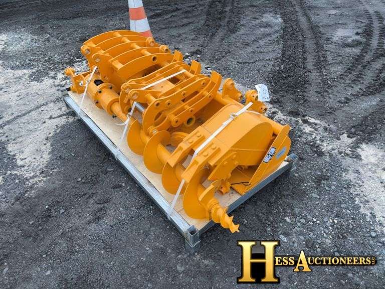 2026 GIYI EXCAVATOR ATTACHMENTS - Hess Auctioneers