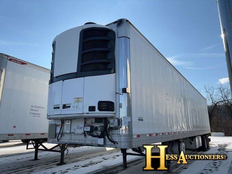 2017 HYUNDAI VR2480142AS 48' REEFER TRAILER - Hess Auctioneers