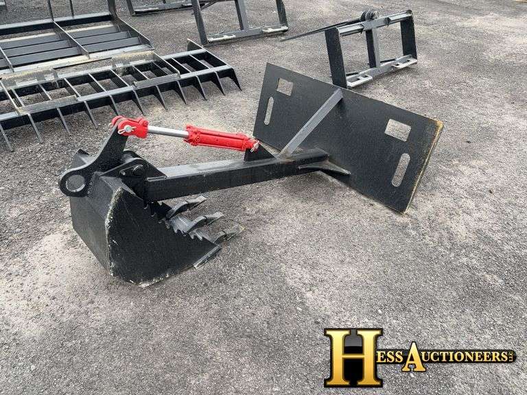 2026 MID STATE BACKHOE ARM SKID STEER ATTACHMENT - Hess Auctioneers