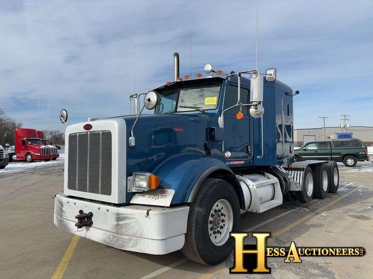 2016 PETERBILT 367 SET BACK TRI AXLE SLEEPER - Hess Auctioneers