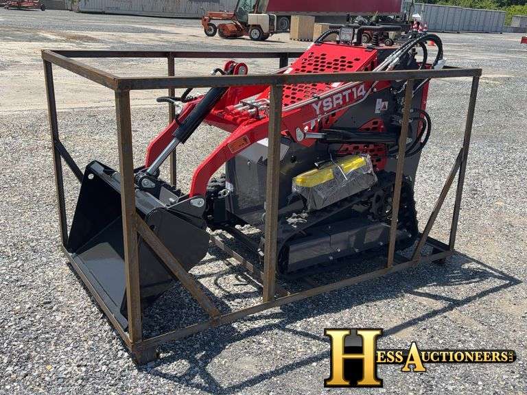 2026 AGT YSRT14 MINI COMPACT TRACK LOADER - Hess Auctioneers