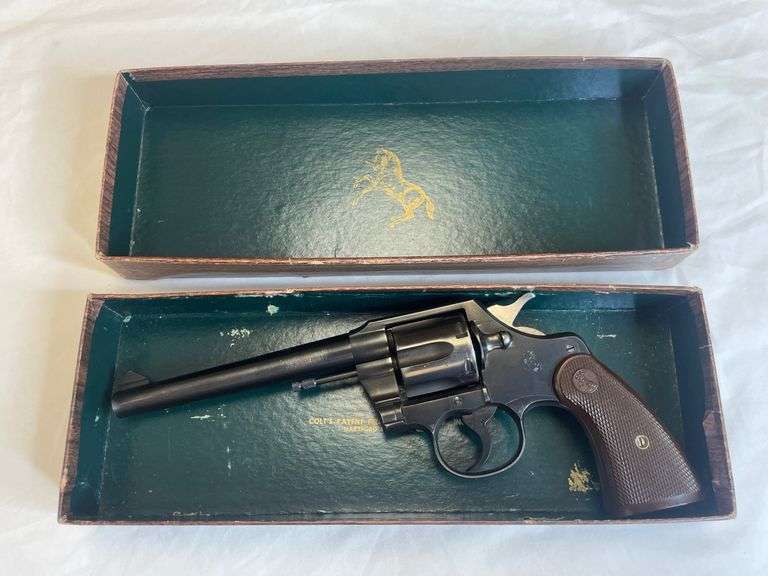 Colt Official Police Revolver .38cal - Halfhill Auction Group