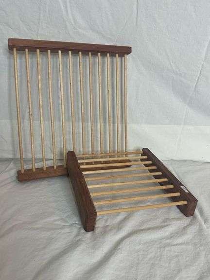 Handmade Wood Cooling Racks - Halfhill Auction Group