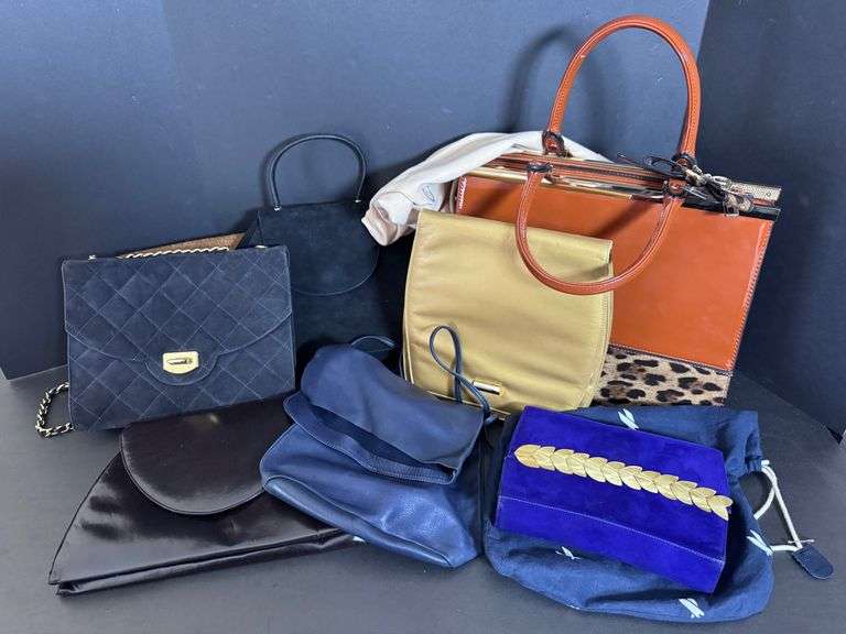 Collection of Charles Jourdan Purses - Halfhill Auction Group
