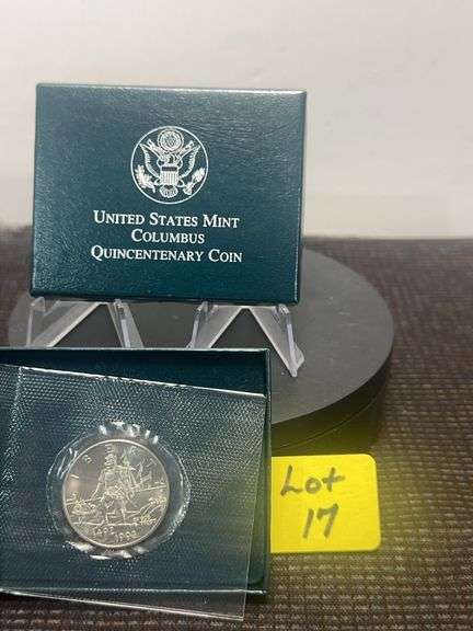 Columbus coin - Triple H Auction
