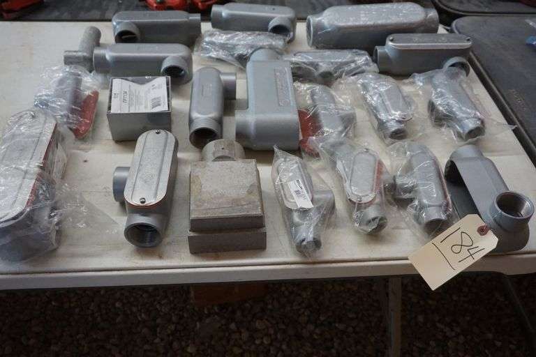 Electrical Conduit Enclosures, Junction Boxes - Hiatt Auction LLC
