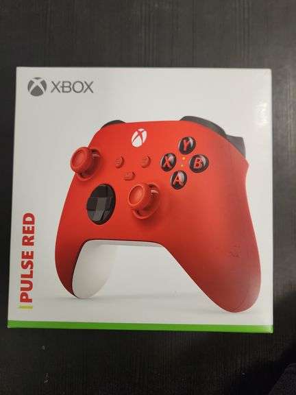 XBox pulse red controller - Hiatt Auction LLC