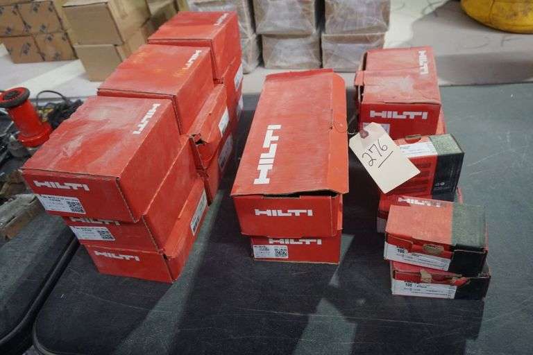 17 Boxes Hilti Anchors - Hiatt Auction LLC