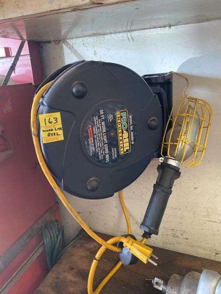 50 Ft. Work Light Cord Reel - H.K. Keller