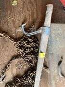 Log Puller, Metal Toolbox and Chains - H.K. Keller