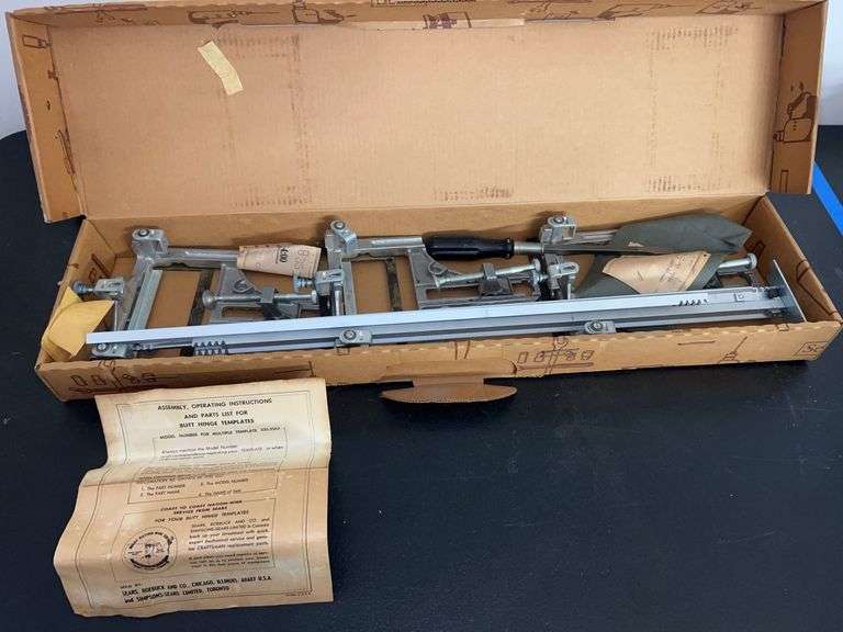 Sears Butt Hinge Template 335.2563 - H.K. Keller