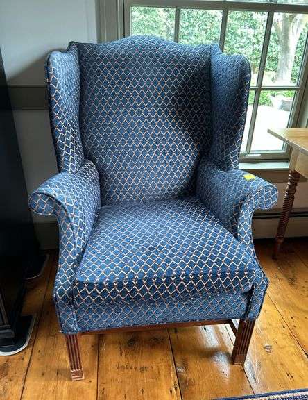 Colonial Style Wingback Chair - H.K. Keller