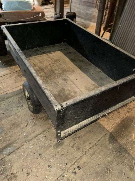 Jacobsen GT 12 Lawn Tractor and Craftsman Dumping Trailer - H.K. Keller