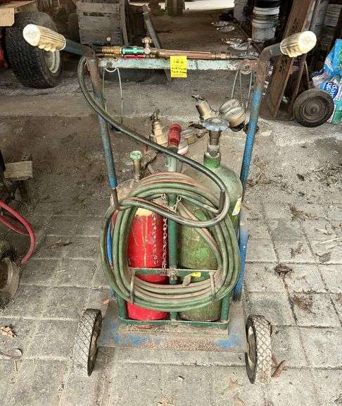 Acetylene Tank Assembly - H.K. Keller