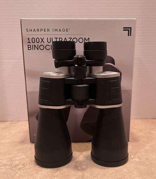 Sharper image 100X Ultra Zoom Binoculars - H.K. Keller