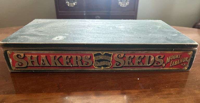 Vintage Shaker Seed Box - H.K. Keller