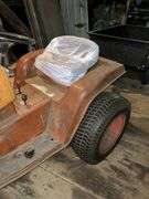 Jacobsen GT 12 Lawn Tractor and Craftsman Dumping Trailer - H.K. Keller