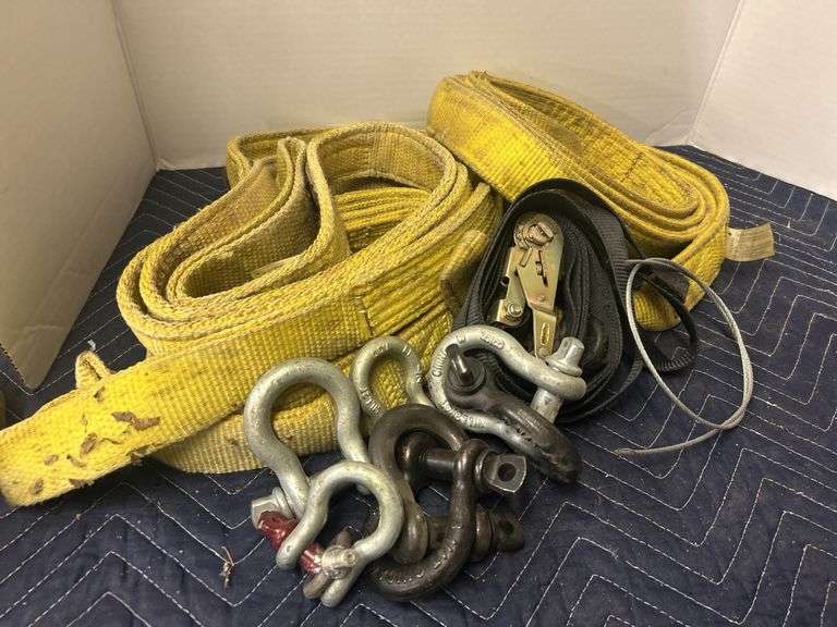 Shackles, Straps and Ratchet Strap - H.K. Keller