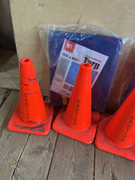 Traffic Cones and Tarps - H.K. Keller