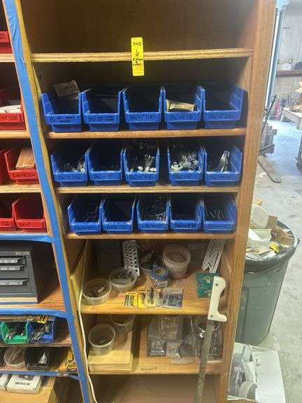 Assorted Hardware, Fasteners, Blue Bins and More - H.K. Keller