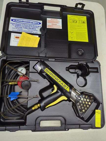ShrinkFast Shrink Wrap Heat Gun - H.K. Keller