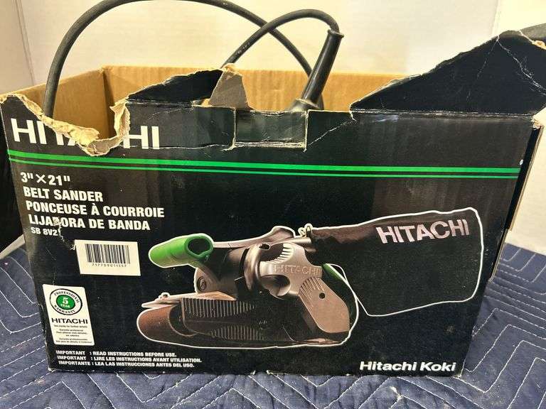 Hitachi Belt Sander - H.K. Keller