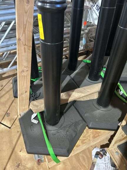 Black Delineator Posts - H.K. Keller