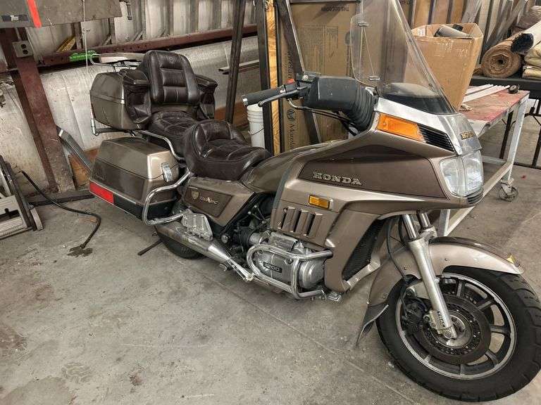 Vintage 1984 Honda GoldWing 1200 Motorcycle - H.K. Keller