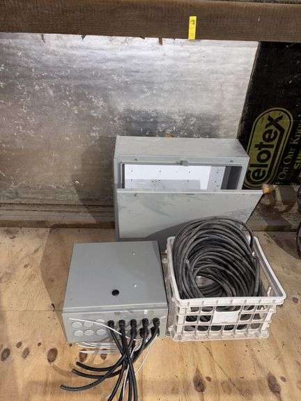 Electric Boxes and Wire - H.K. Keller